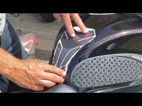 HOW TO DO IT PROPERLY: Installing Tank Protector onto Motorcycle