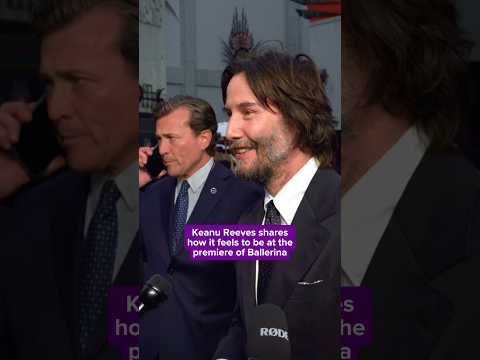 Keanu Reeves at The Ballerina Premiere