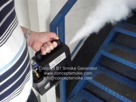 Concept Smoke System - B1 Battery Powered Smoke Machine Service ...