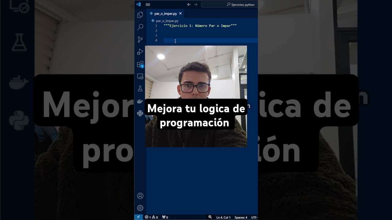 Aprende programación con este simple ejercicio en python 💻. #programación #python