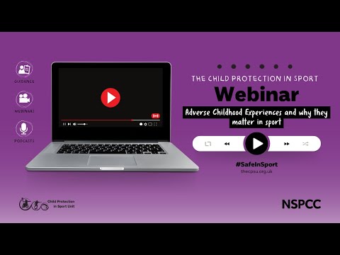 CPSU Webinar: Adverse Childhood Experiences (ACEs) and Why this matters in sport
