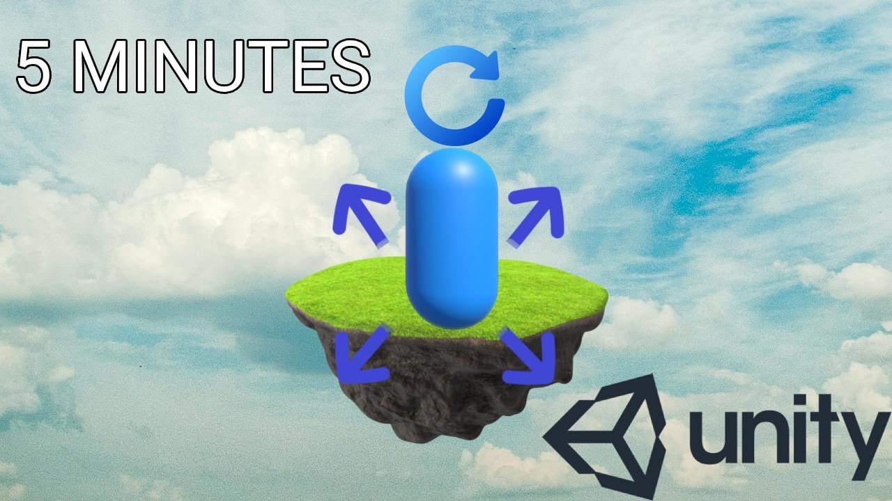Third Person Movement in Unity in 5 Minutes - Unity Tutorial