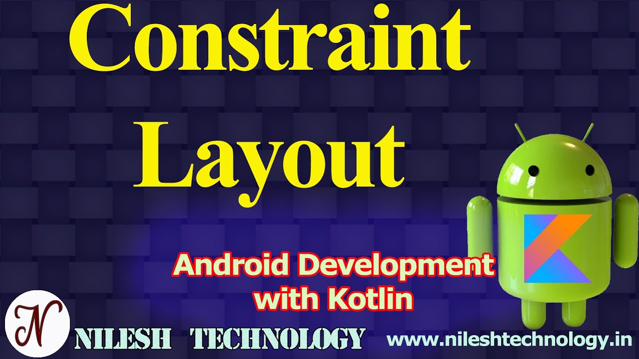Android Constraint Layout with kotlin