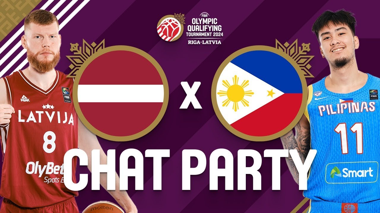 Latvia vs Philippines - Group Phase - FIBA Olympic Qualifying ...