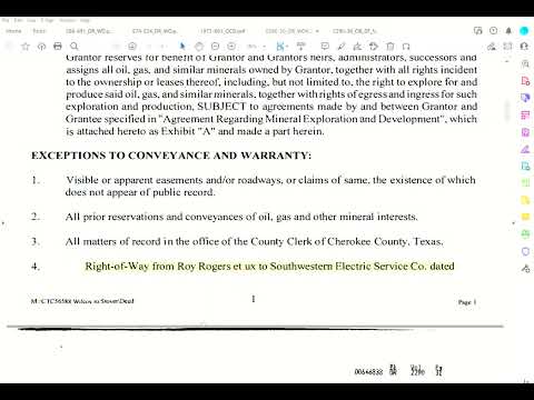 Warranty Deed with Vendor's Lien and Deed of Trust