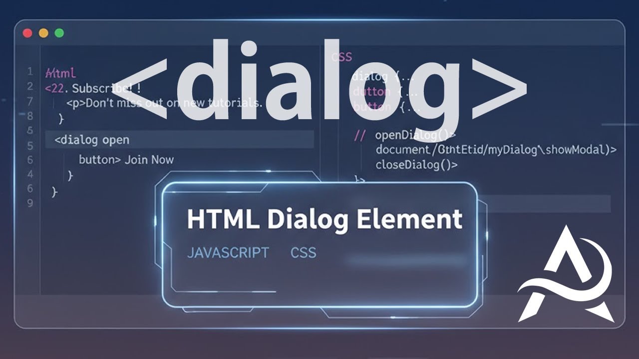 Mastering the HTML dialog Element with JavaScript and CSS