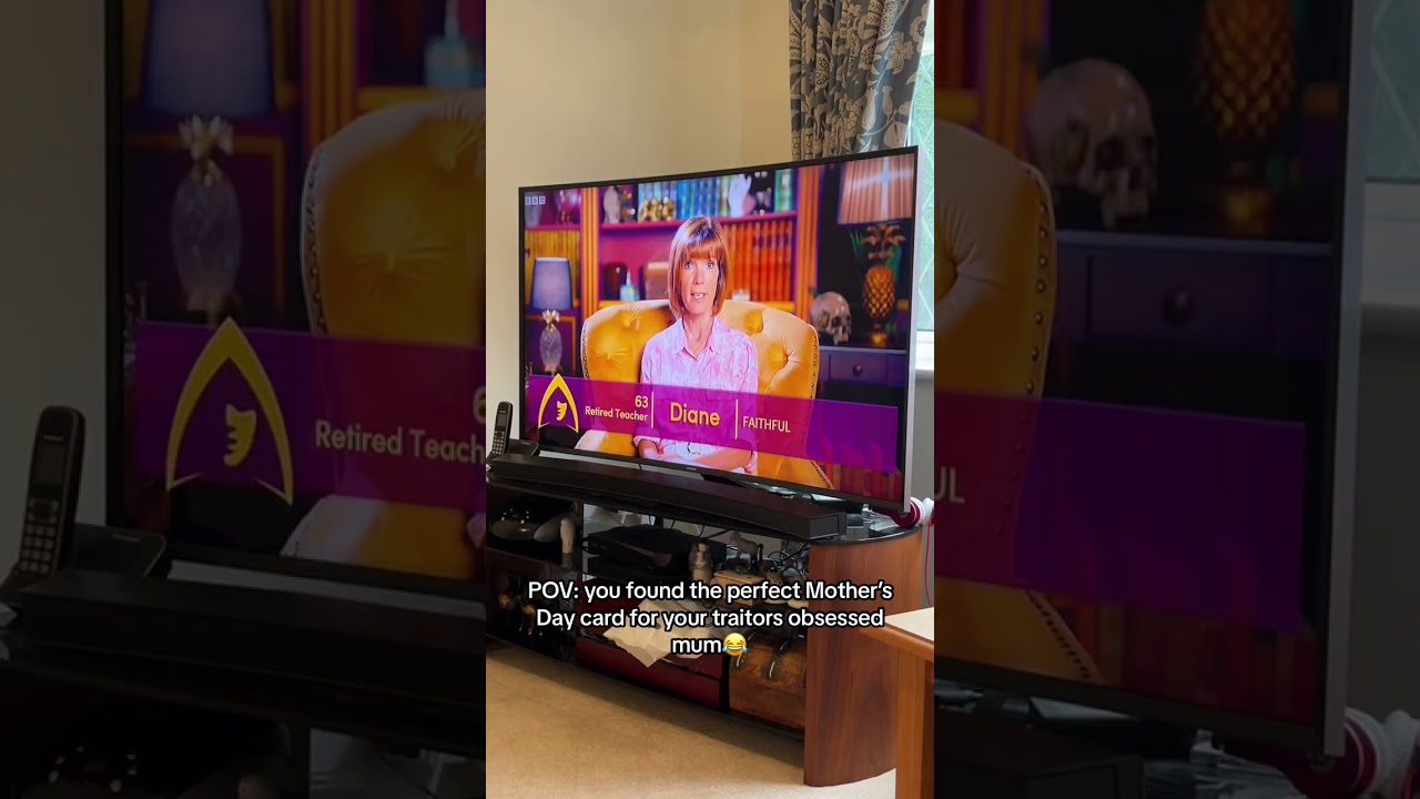 POV: You Just Found The Perfect Mother's Day Card For Your Traitors Obsessed Mum