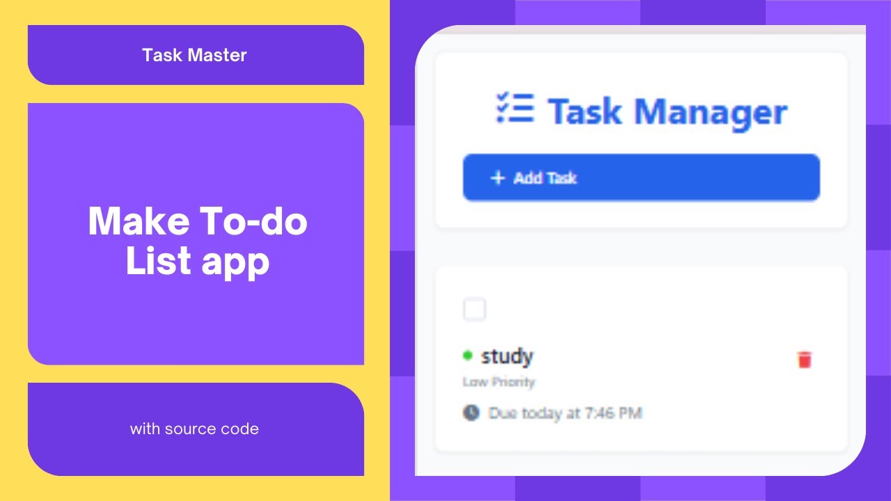 To-Do List App with Source Code