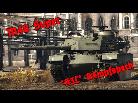 Steam Community :: Video :: War Thunder | M48 Super (9.3 RB) | Eastern ...