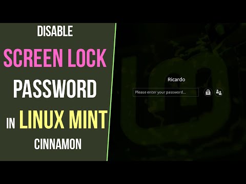 How to Disable Screen Lock Password in Linux Mint 21.2 Cinnamon