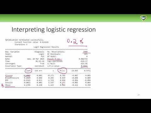 7491 W10 5 Applying and interpreting logistic regression in Python