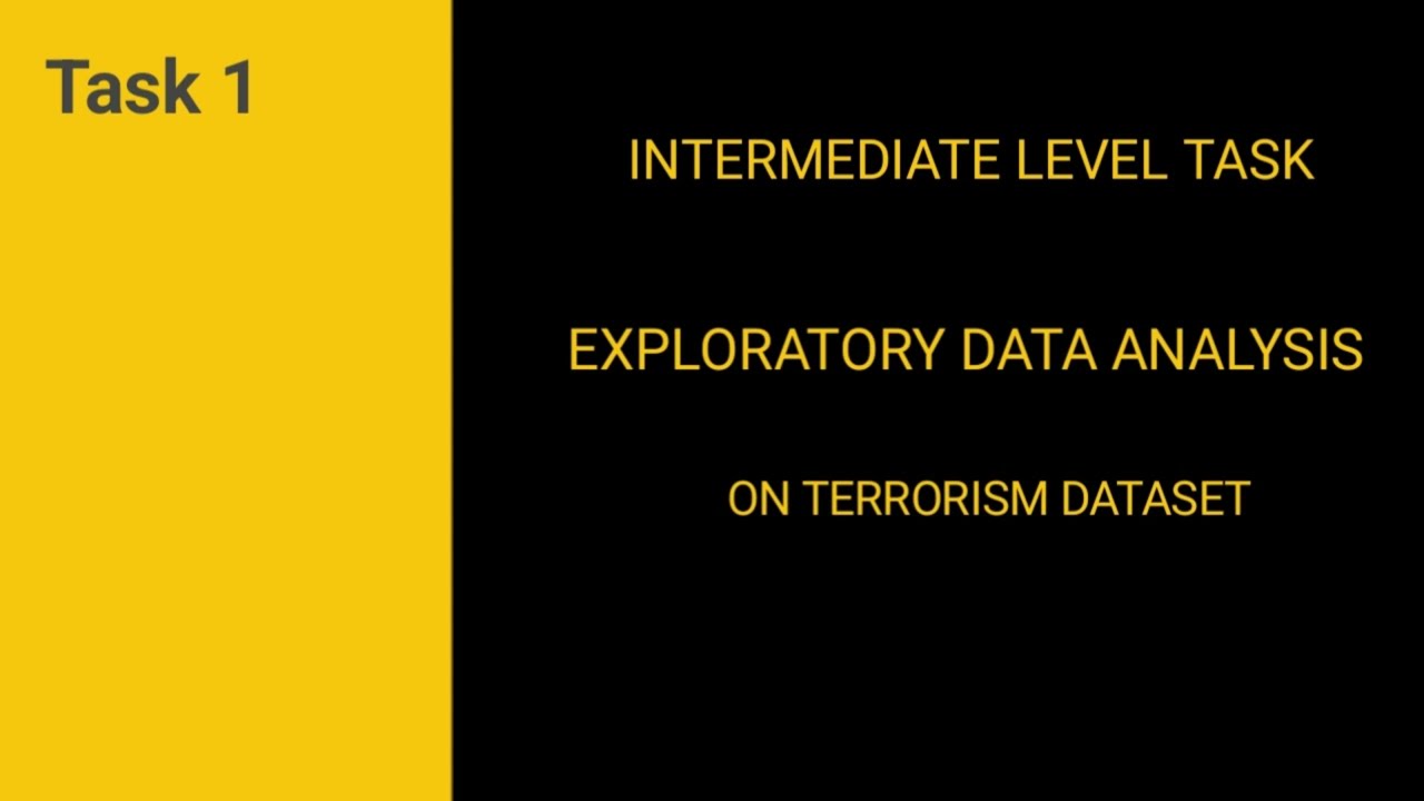 Exploratory Data Analysis on Dataset - Terrorism | LGMVIP- Data Science
