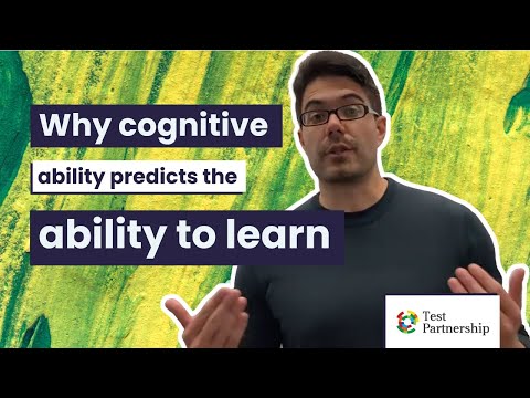 Why Cognitive Ability Predicts the Ability to Learn