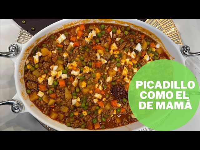 Picadillo de carne molida con verduras: una receta deliciosa | Cocina ...