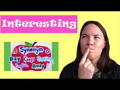 English Synonyms of Interesting