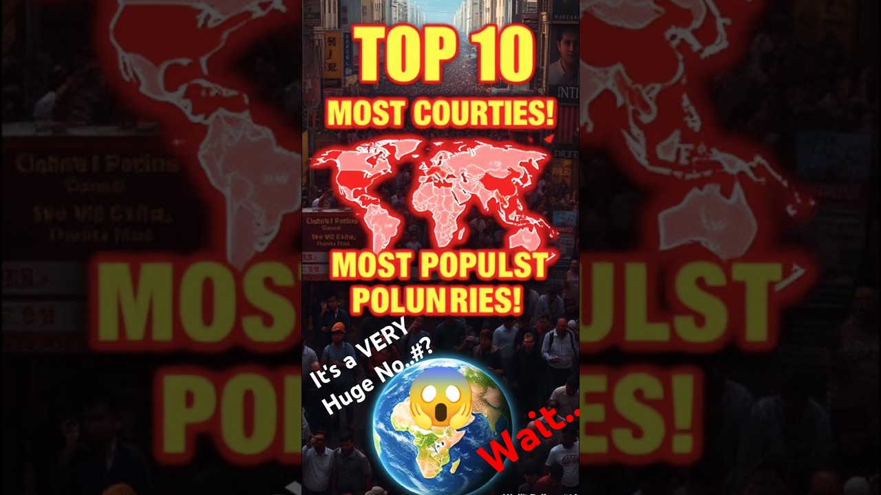 Top 10 most populous countries | Most populated countries in the world | India vs China : population