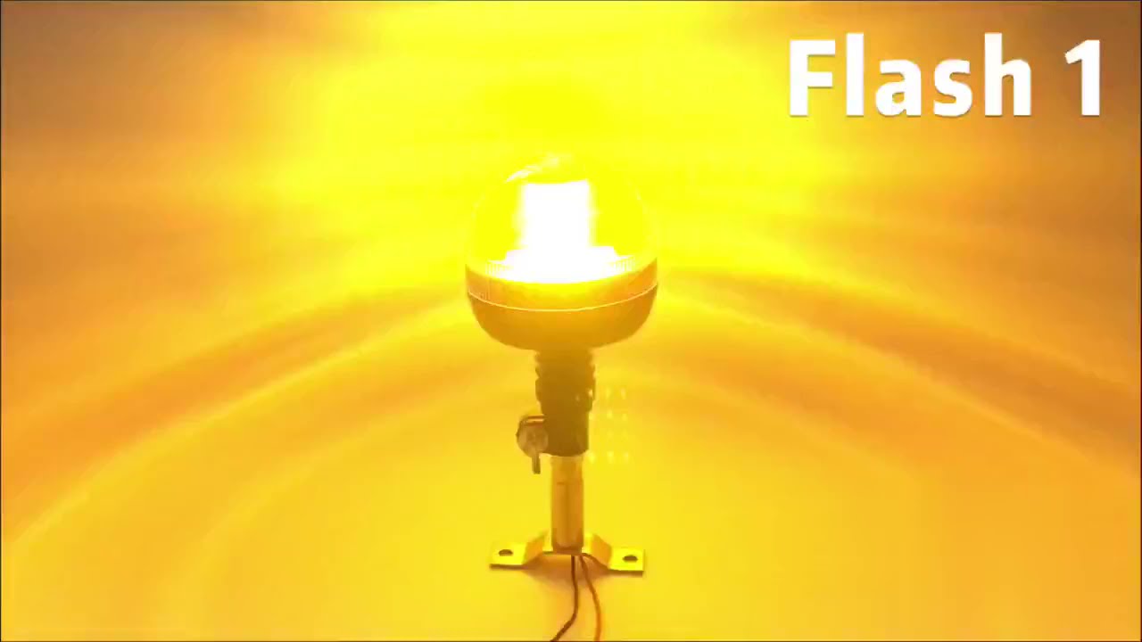 Rotating Flashing LED Beacon Warning Lights
