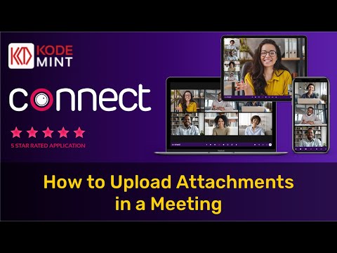Connect - How to Upload Attachments in a Meeting