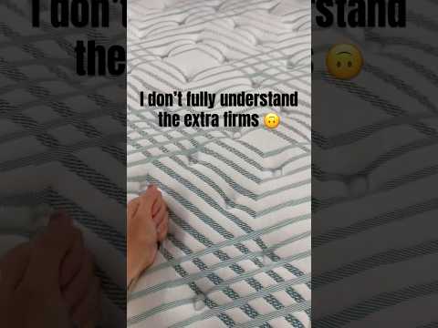 Who is a firm mattress for?