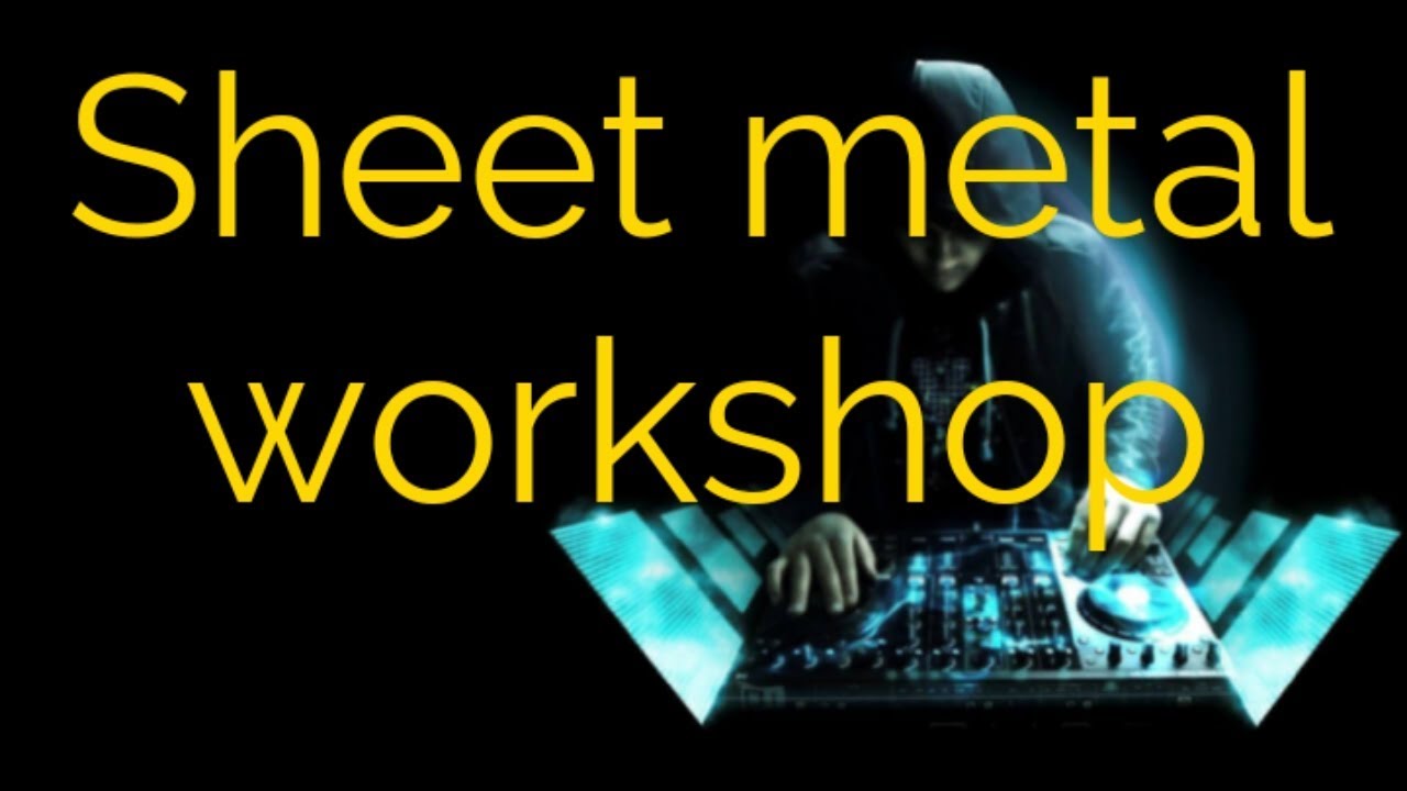 #educateneed #workshop Sheet metal workshop