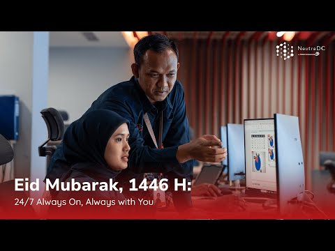 Eid Mubarak 1446 H with NeutraDC - Always On, Always with You