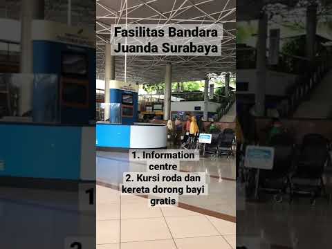 Fasilitas Bandara Juanda Surabaya : Information Centre (2)