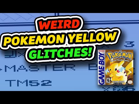 WEIRD Pokemon Yellow Glitches!