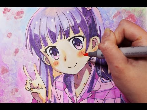 Speed Drawing: ニューゲーム New Game! Aoba Suzukaze