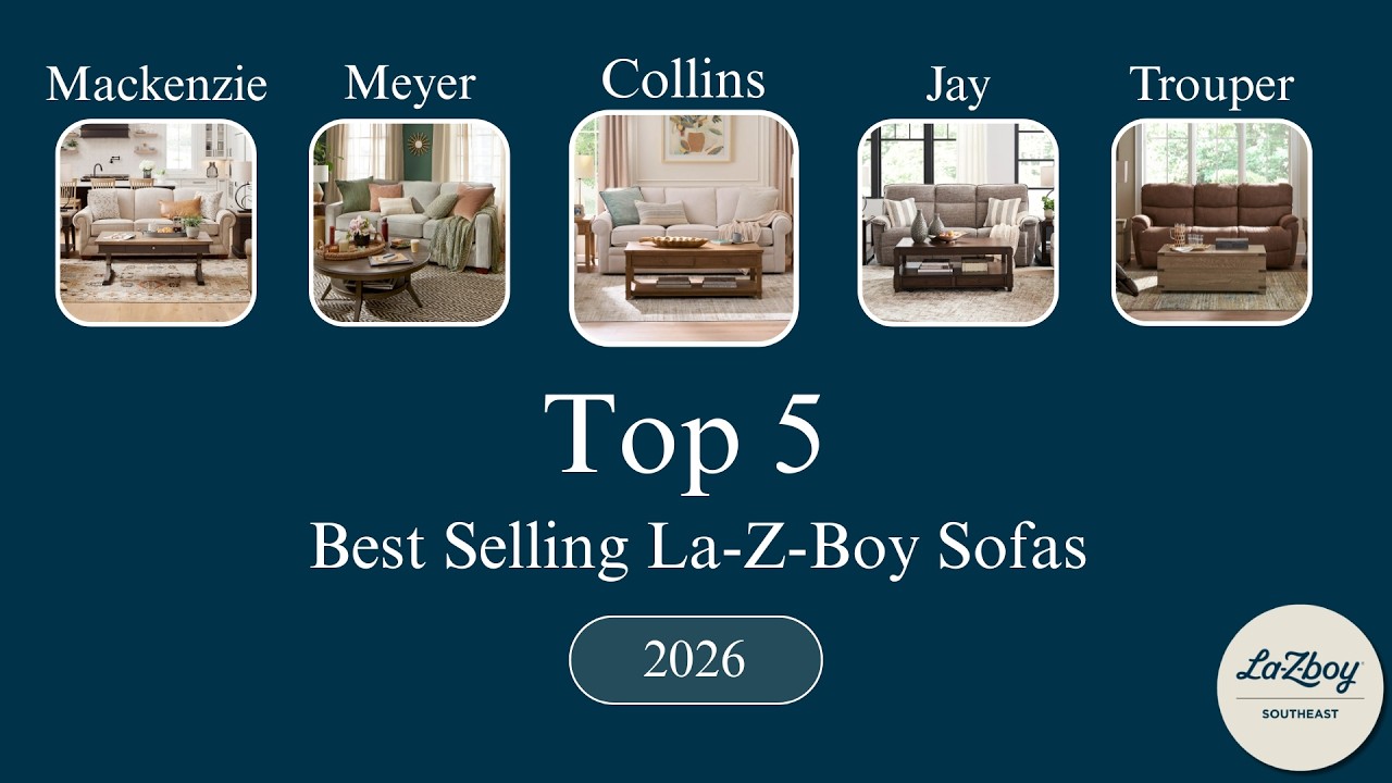 The 5 Best-Selling La-Z-Boy Sofas in 2026 Ranked