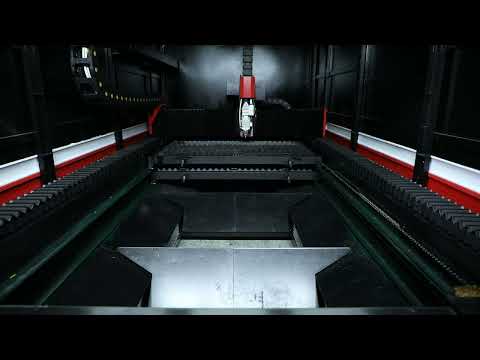 DNE D-Power Fiber Laser w/2 Shuttle Tables (Standard)