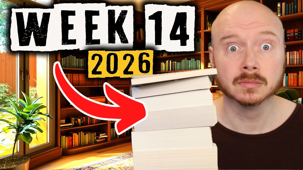 Oh... we reading HEAVY BOOKS! (Weekly Reading Recap: April 5th)