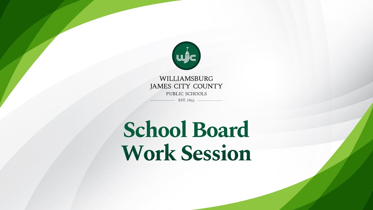 WJCC School Work Session from 4/1/25