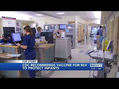 WATCH | CDC recommends first vaccine for RSV to protect infants
