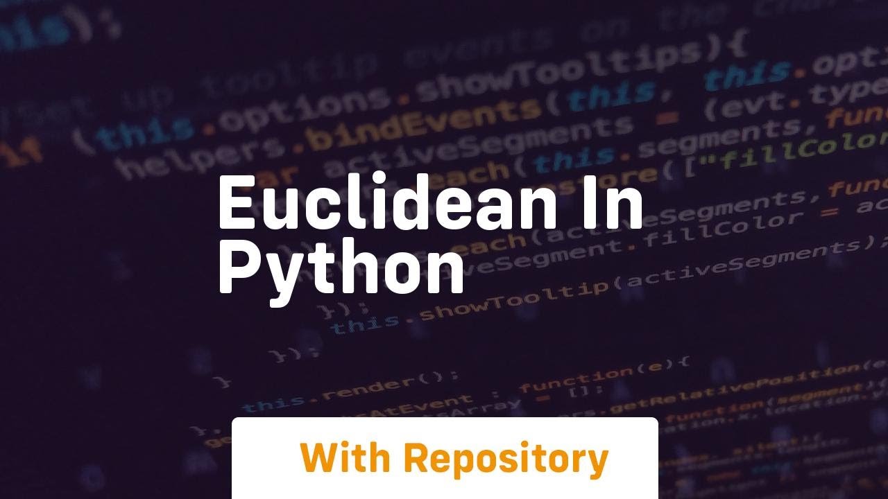 euclidean in python
