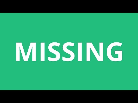 How To Pronounce Missing - Pronunciation Academy