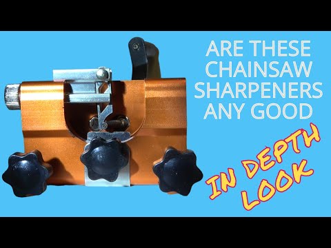 ARE THESE CHAINSAW SHARPENERS ANY GOOD?