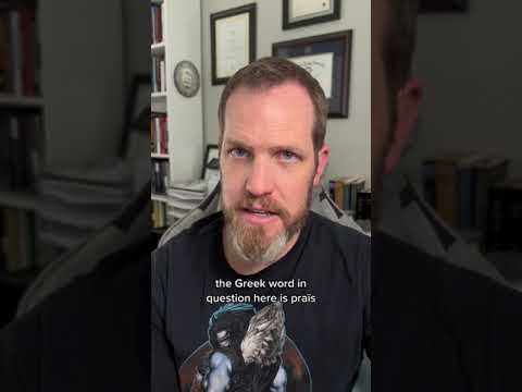 Correcting @JordanBPeterson Regarding “The Meek Shall Inherit the Earth”