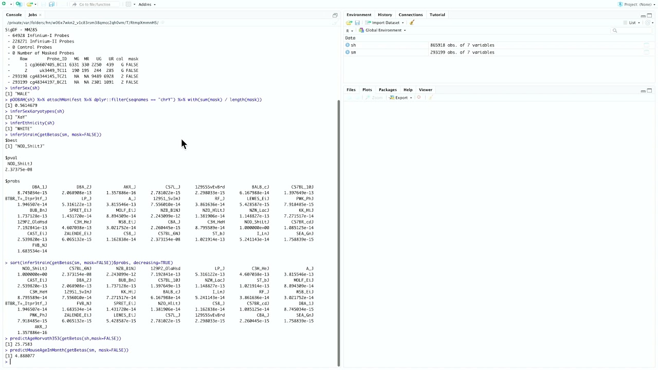 Inferring Sample Metadata