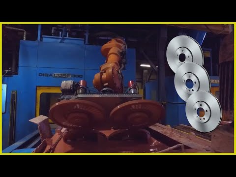 How Brake Discs are Made in Factory - The Process & Machines Involved