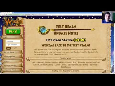 Wizard101 | Test Realm Opens