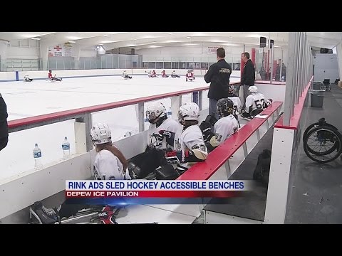 New sled accessible rink in Depew
