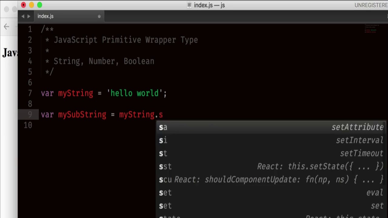 Javascript Tutorial Part #050 Primitive reference type# PROACTIVE Tutorial
