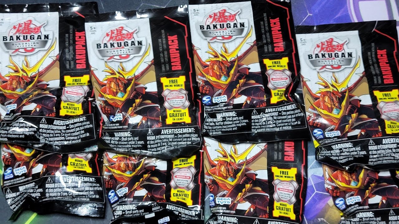 Opening 8 More Bakugan Blind Bags!!!
