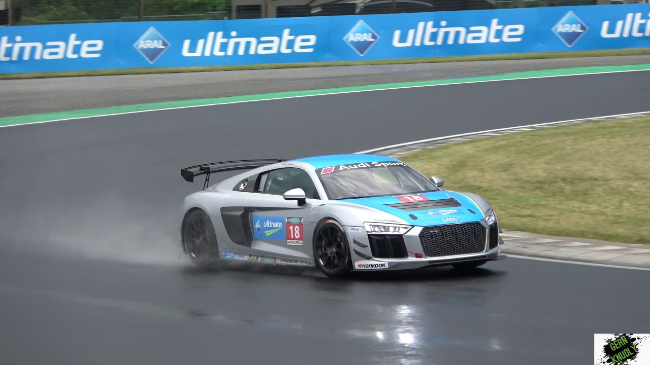 Audi R8 LMS GT4 // Pure Sound, Accelerations, Downshifts