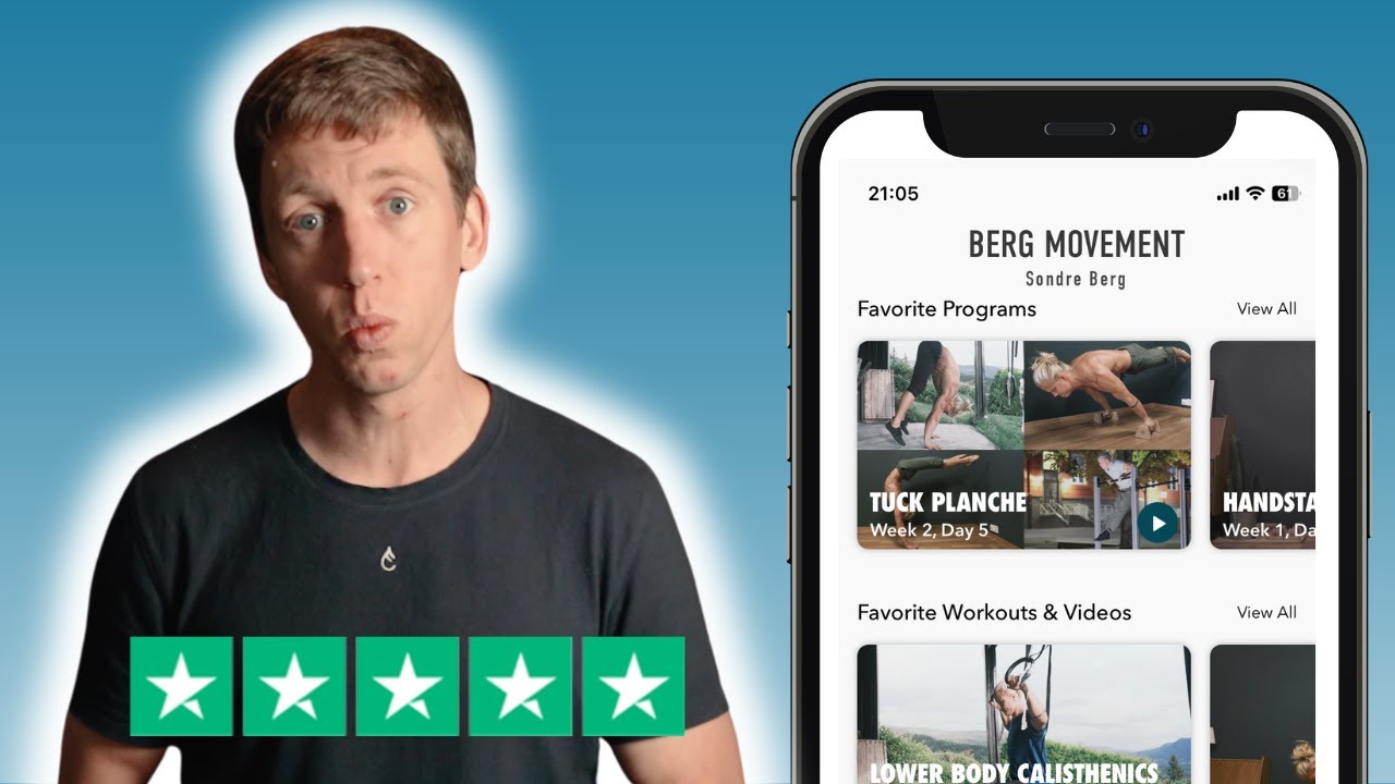 Berg Movement App Review (2025) - Best Calisthenics App?