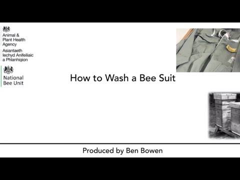 How to wash a Bee Suit ๐๐งผ