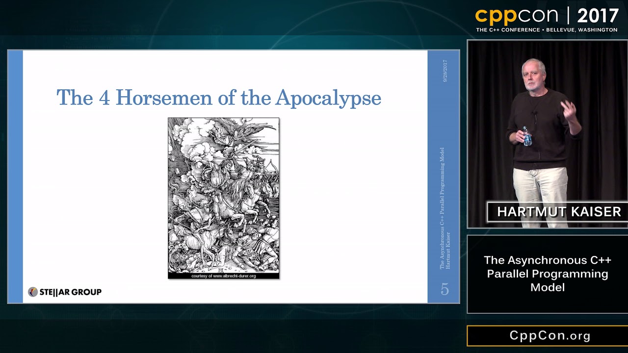 CppCon 2017: Hartmut Kaiser “The Asynchronous C++ Parallel Programming Model”