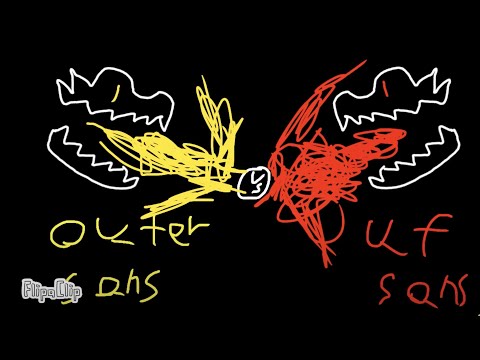outertale sans vs uf sans