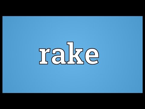 Rake Meaning
