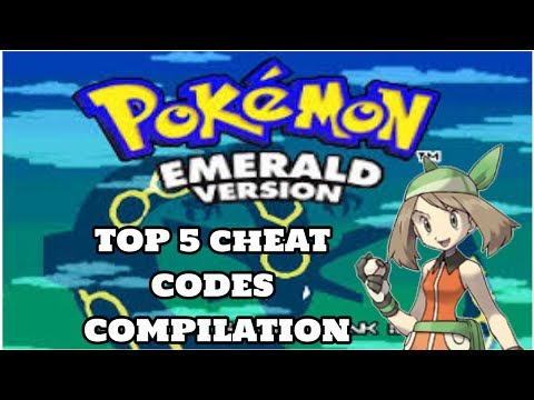 My TOP 5 Pokemon Emerald Cheat Codes // Cheat code compilation